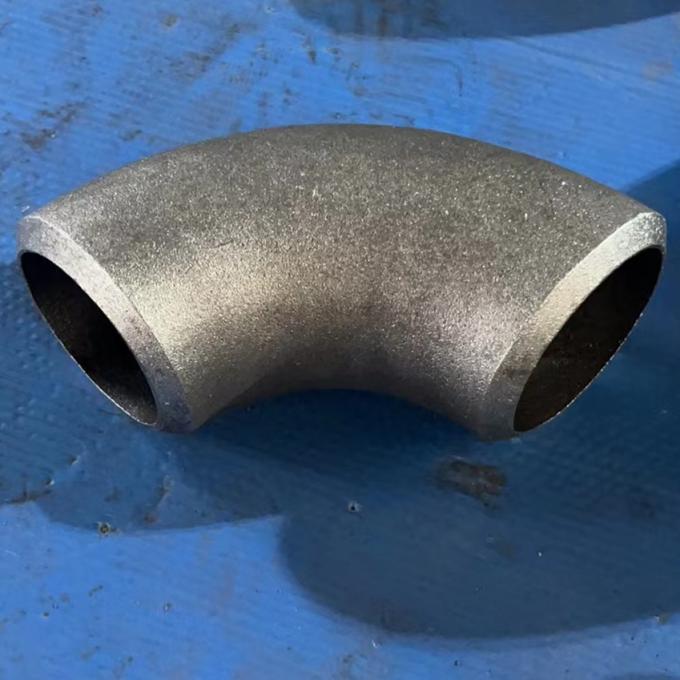 JIS Round Galvanized Steel Pipe Elbow Seamless Sch 40 Long Radius Large ...