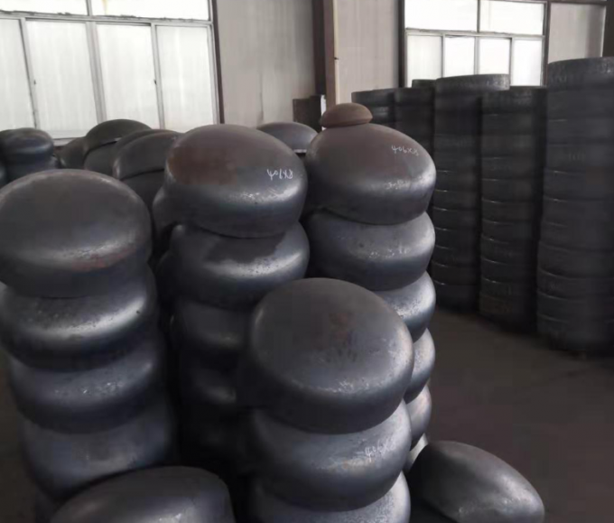 Pressure Vessel Steel Pipe End Caps 48" Metal
