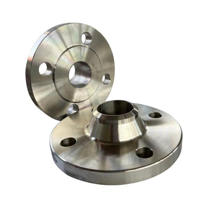 DN10 Carbon Steel Weld Neck Pipe Flanges 150LBS Seamless ANSI B16.5 JIS